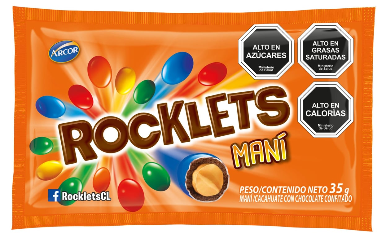 Precios Chocolate rocklets maní | Coolebra